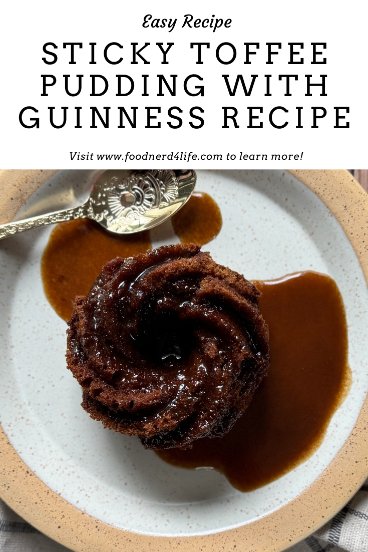 Sticky Toffee Pudding with Guinness Recipe - foodnerd4life